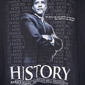 Gildan | Shirts | Mens Barack Obama History Tshirts | Poshmark